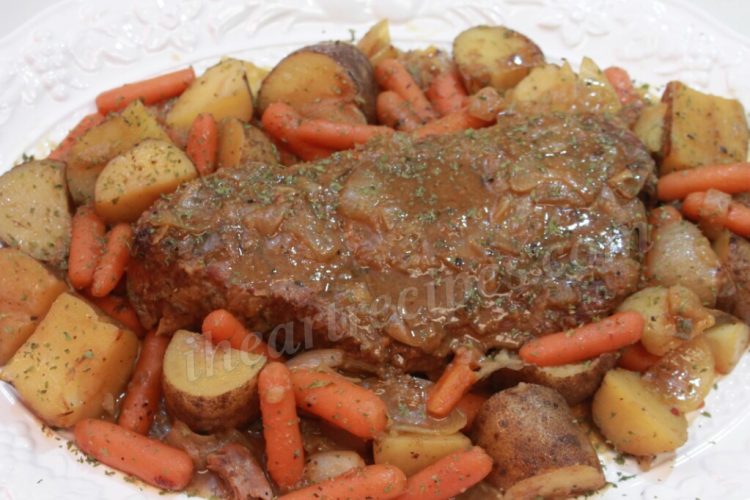 Easy Pot Roast Recipe - I Heart Recipes