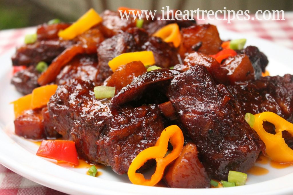 Sweet and Smokey Pork Spare Ribs | I Heart Recipes