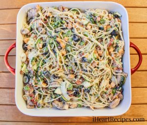 Dill Pickle & Ranch Pasta Salad | I Heart Recipes