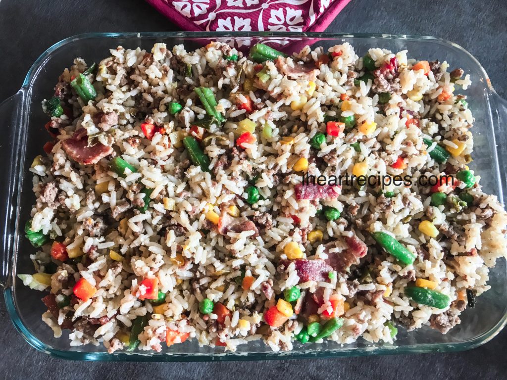 Poor Mans Fried Rice - I Heart Recipes