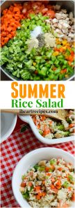 Easy Summer Rice Salad | I Heart Recipes