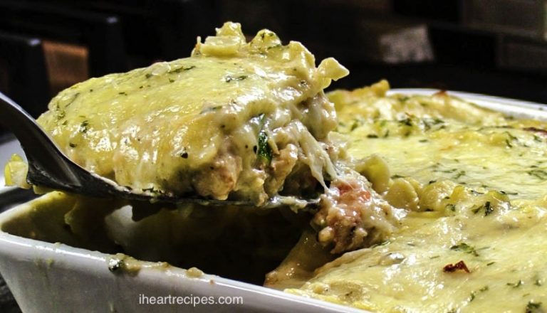 Creamy Seafood Lasagna Recipe I Heart Recipes