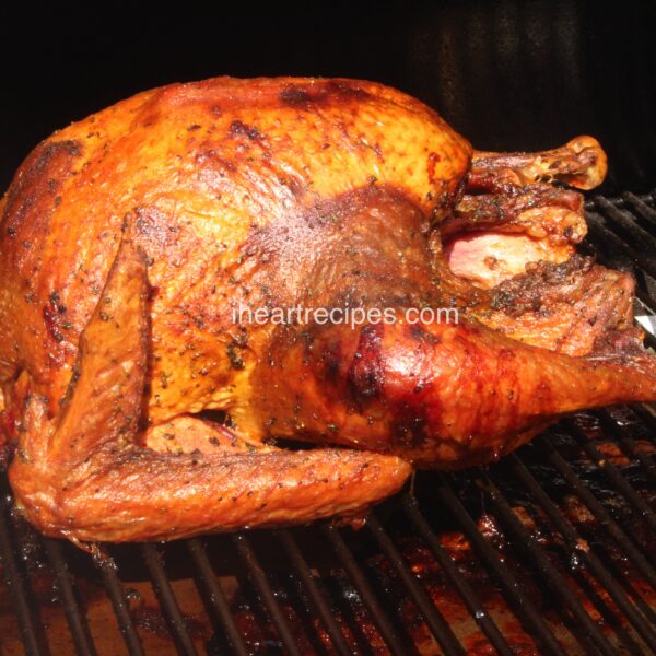 Juicy Whole Roasted Turkey | I Heart Recipes