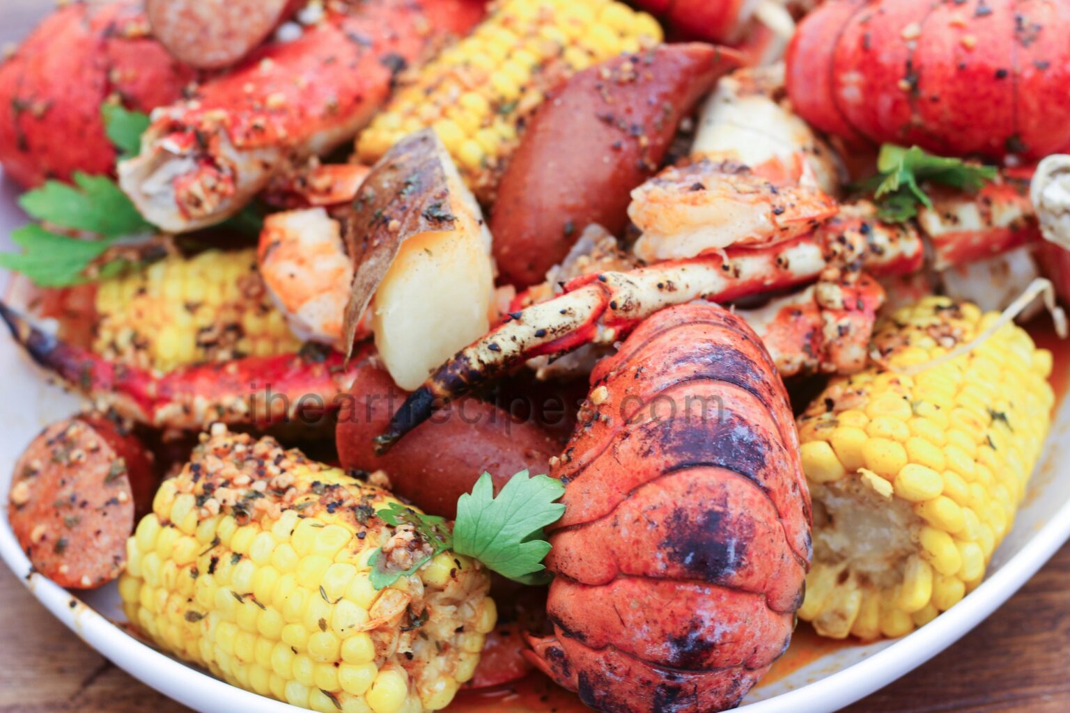 Seafood Boil Recipe with Creole Garlic Sauce - I Heart Recipes