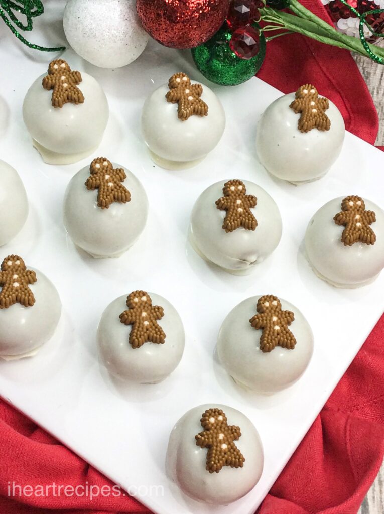 Homemade Gingerbread Truffles | I Heart Recipes