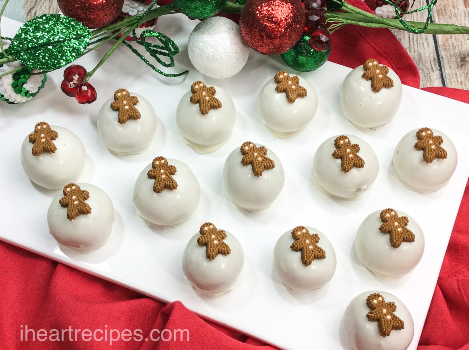 Homemade Gingerbread Truffles | I Heart Recipes