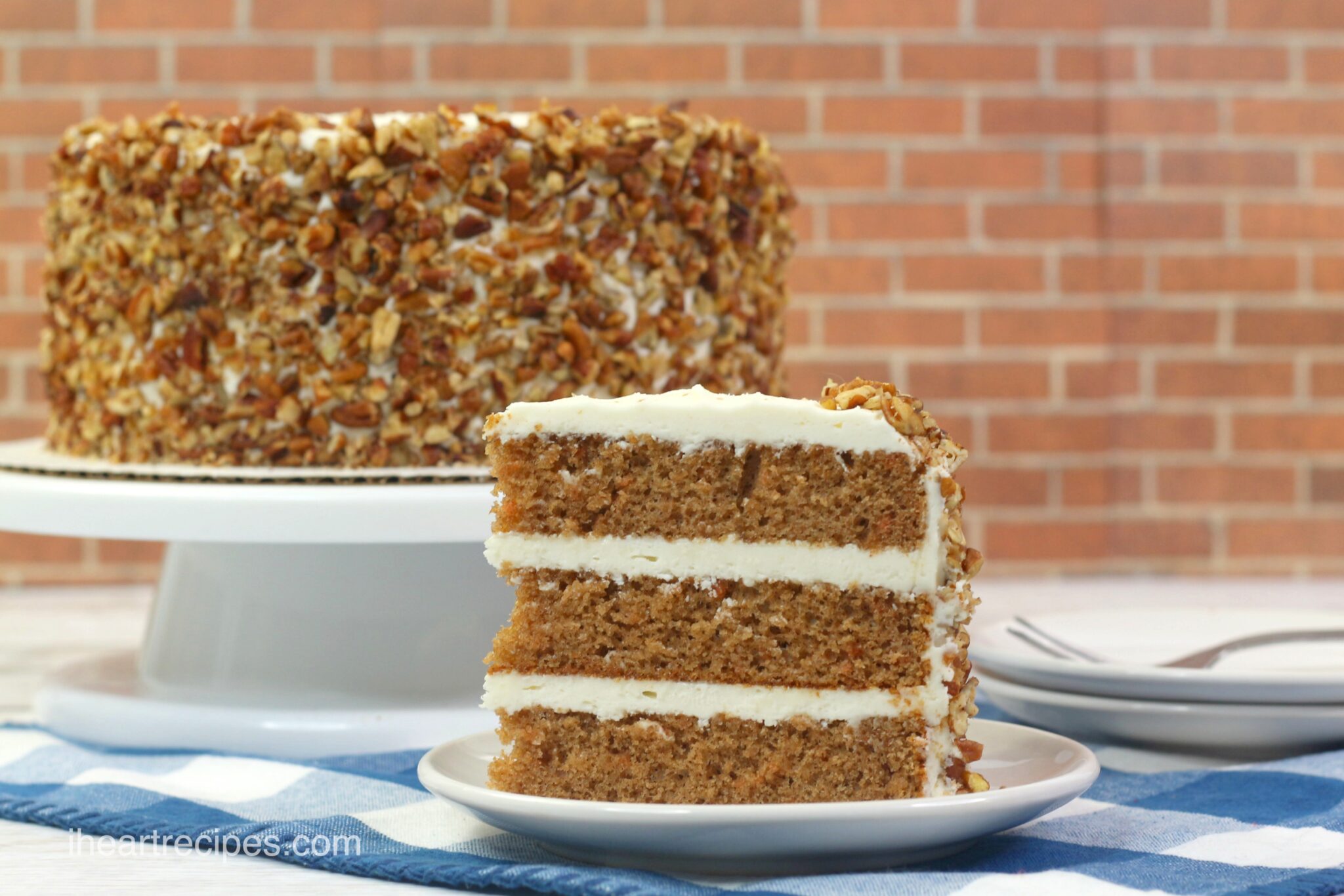 Three Layer Carrot Cake | I Heart Recipes