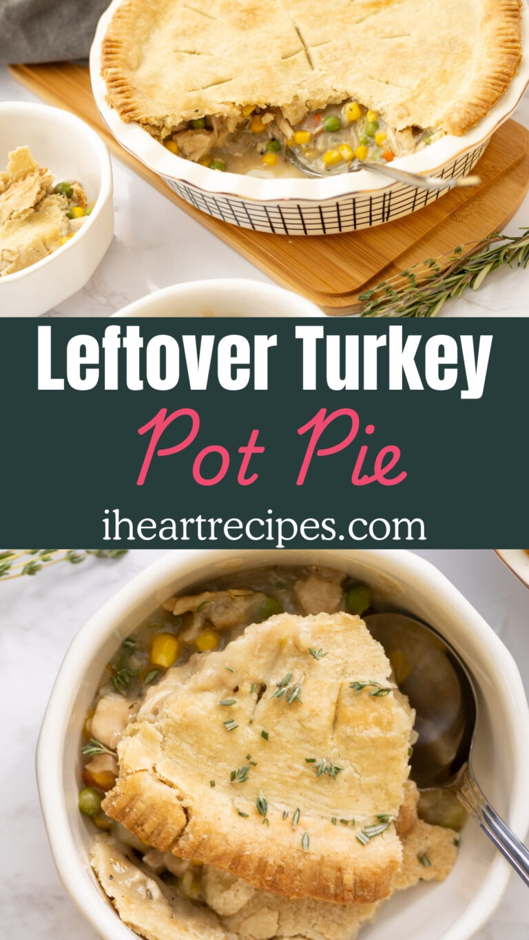 Leftover Turkey Pot Pie | I Heart Recipes